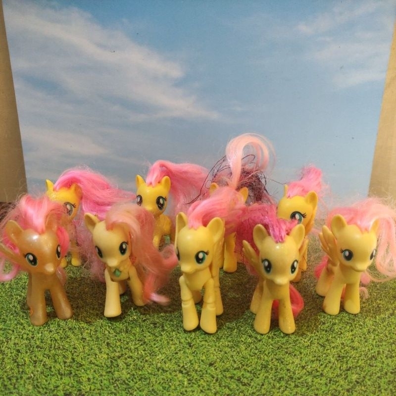 Jual My Little Pony Fluttershy 3” Brushable Figure | Shopee Indonesia