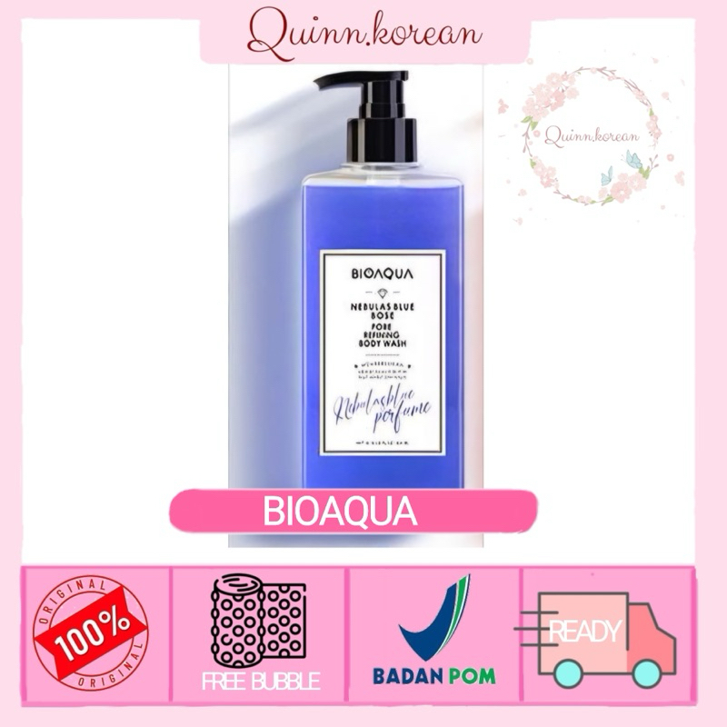 Jual Bioaqua Nebulas Blue Bose Pores Refining Body Wash 400ml | Shopee Indonesia