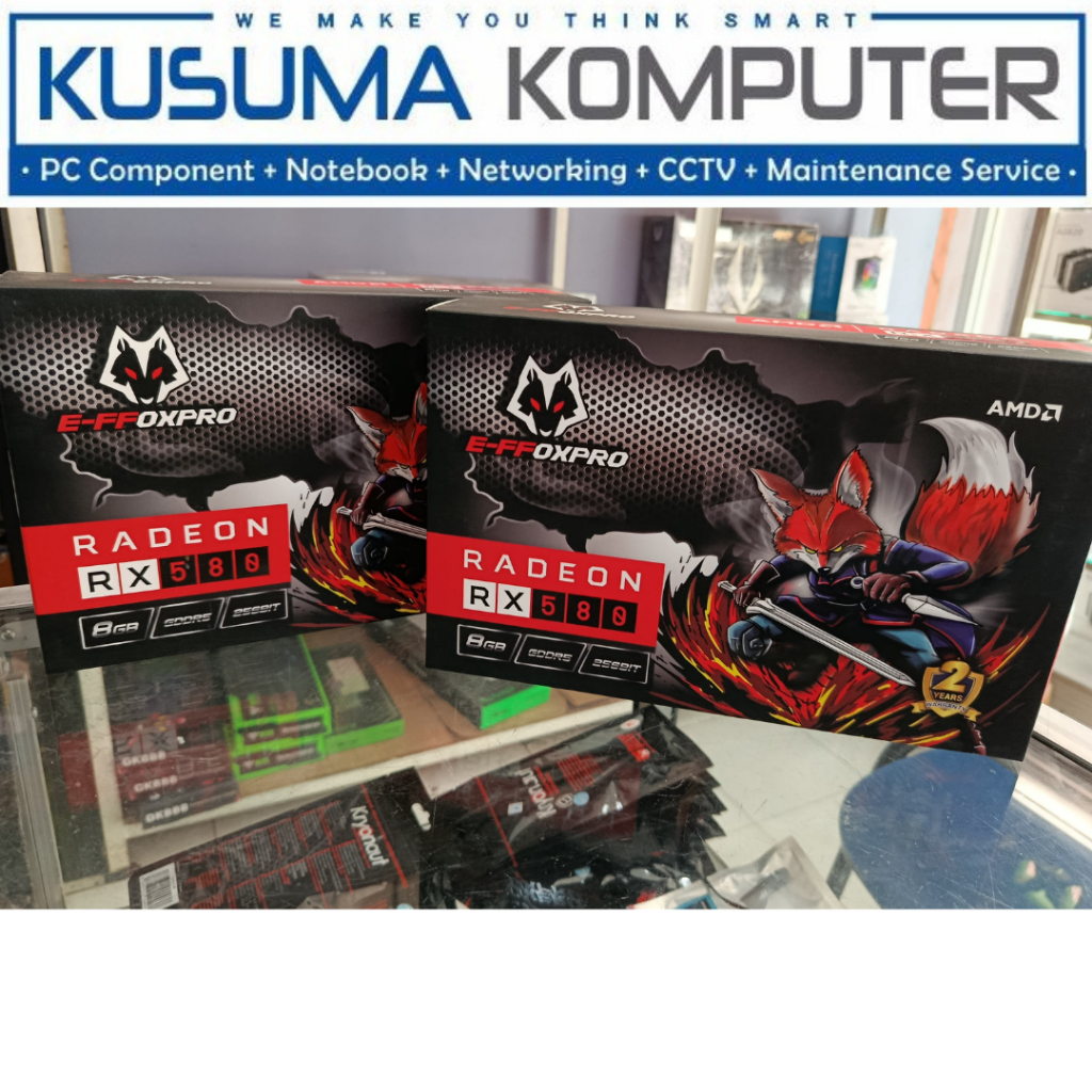 Jual VGA EFFOXPRO AMD RADEON RX580 RX580 8GB GDDR5 | Shopee Indonesia