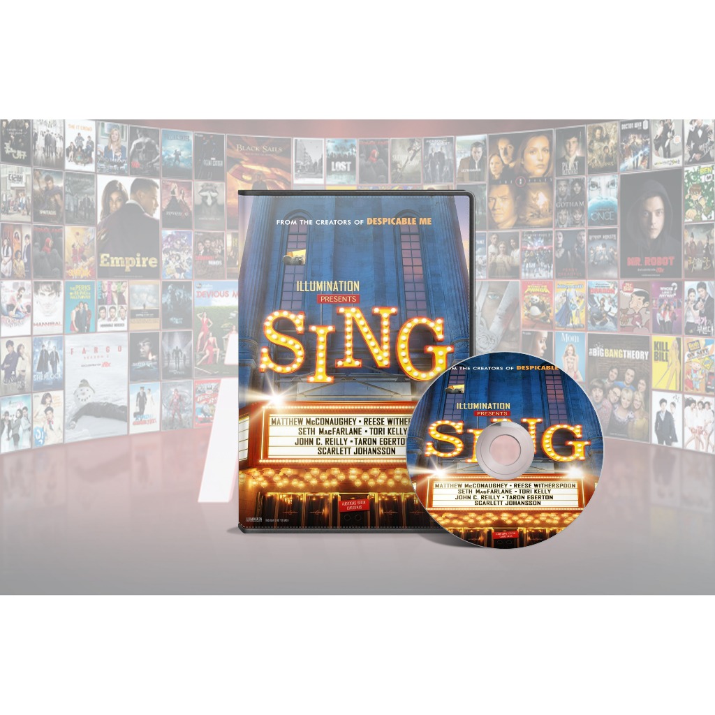 Jual DVD Film Animasi Sing & Sing 2 (2016-2021) | Shopee Indonesia