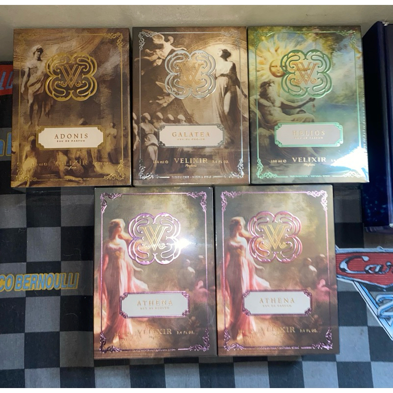 Jual READY Parfum Velixir Helios, Athena, Galatea, Orion, Adonis 100ml ...