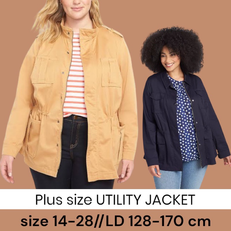 Jual JAKET JUMBO BIG SIZE - LB UTILITY JACKET | Shopee Indonesia