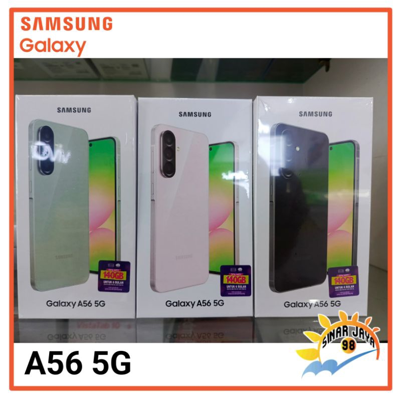 Jual SAMSUNG GALAXY A56 5G 12/256 & 8+8/256GB - GARANSI RESMI SAMSUNG INDONESIA 12 BULAN ...