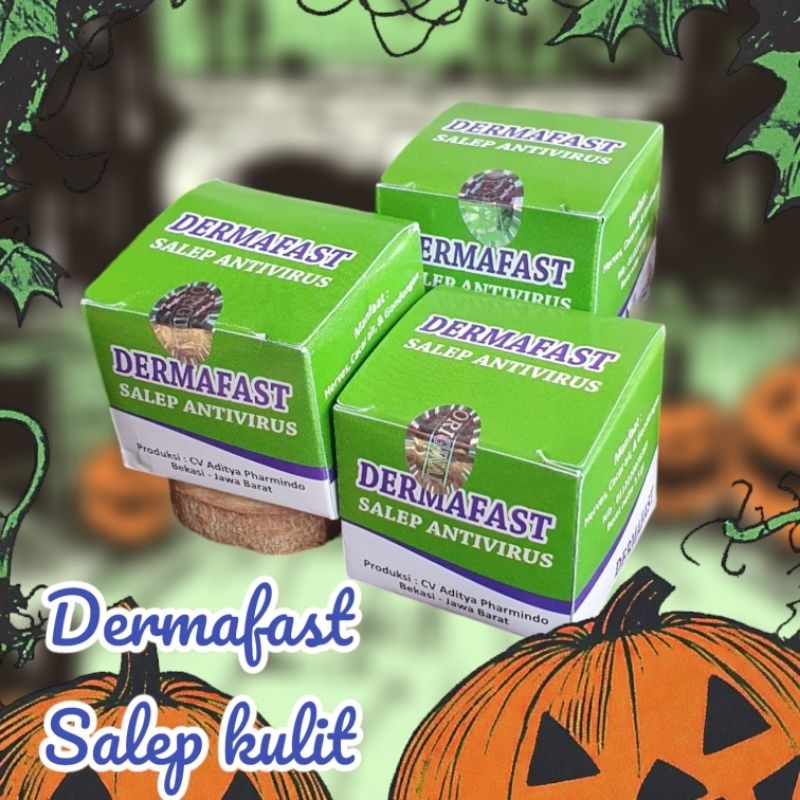 Jual DERMAFAST KEMASAN HIJAU SALEP KULIT (Gatal-gatal,cacar,Herves ...