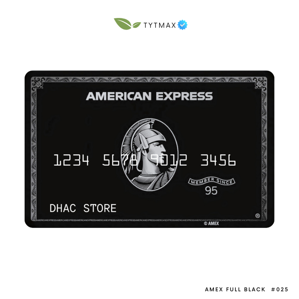 Jual amex full black #025 / Dummy Credit Card / Fake Premium ID Card ...