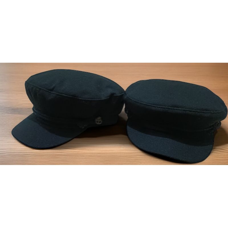 Jual Topi Nahkoda Pria Dewasa Warna Hitam Polos Topi Sailor Hat Topi ...