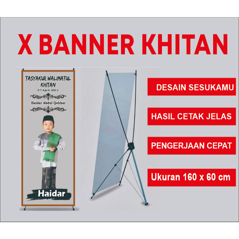 Jual X BANNER KHITANAN / SPANDUK KHITANAN / PAKET BANNER KHITANAN FREE ...