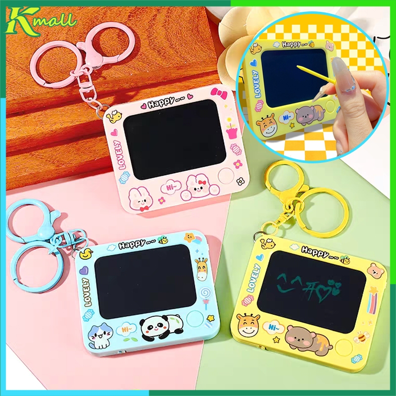 Jual Keychain Drawing Tablet Anak Drawing Bisa Erase / Mini Stylus Pen ...
