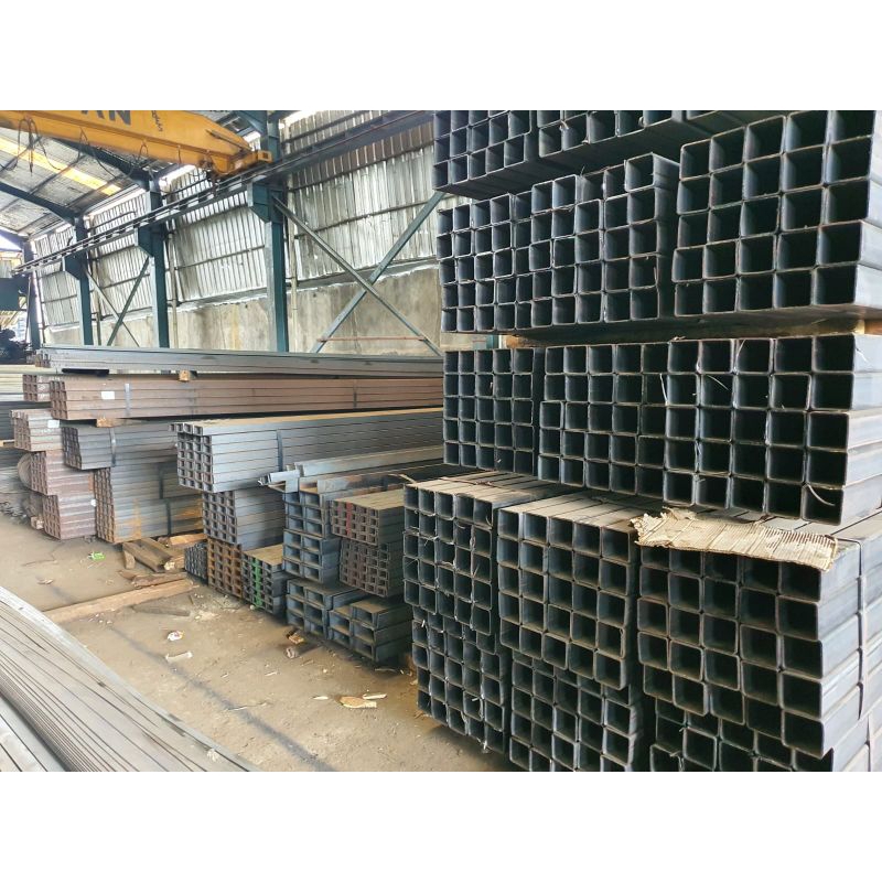Jual Potongan Besi Hollow Hitam 50 x 50 x 2 x 3 Meter | Shopee Indonesia
