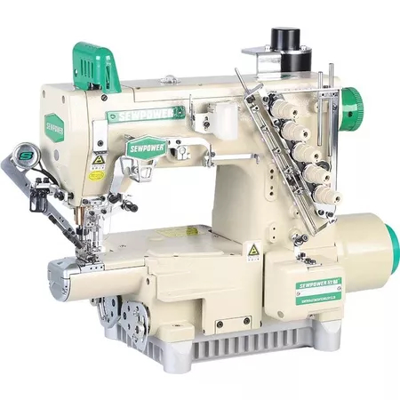 Jual MESIN OVERDECK ULTRA-SMALL CYLINDER BED & AUTO TRIMMER SEWPOWER SP ...