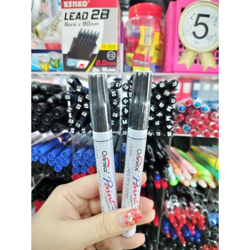 Jual Spidol Paint Marker Hitam ( 1 pcs ) | Shopee Indonesia