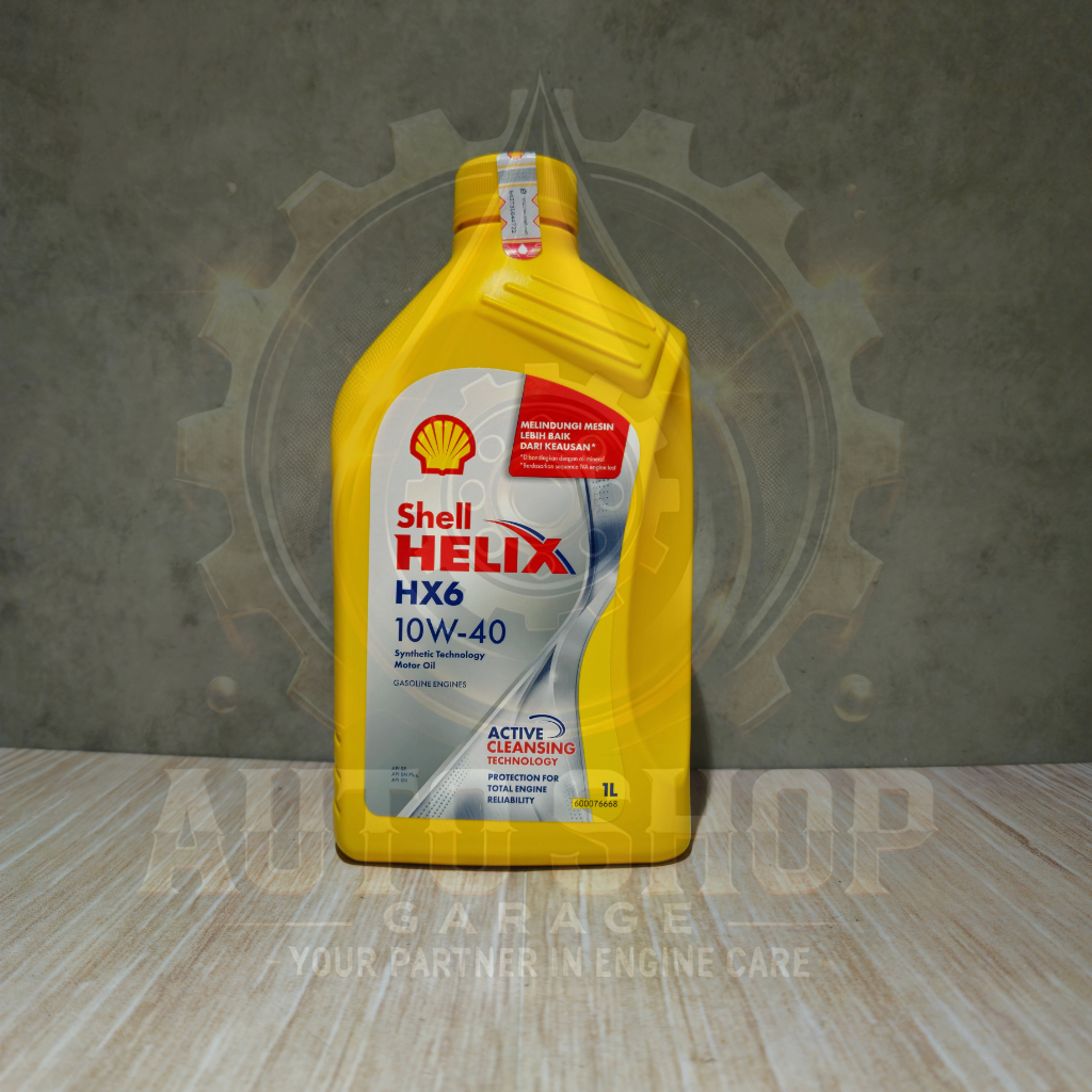 Jual Shell Helix HX6 10w-40 1 Liter - Oli Mobil Original | Shopee Indonesia