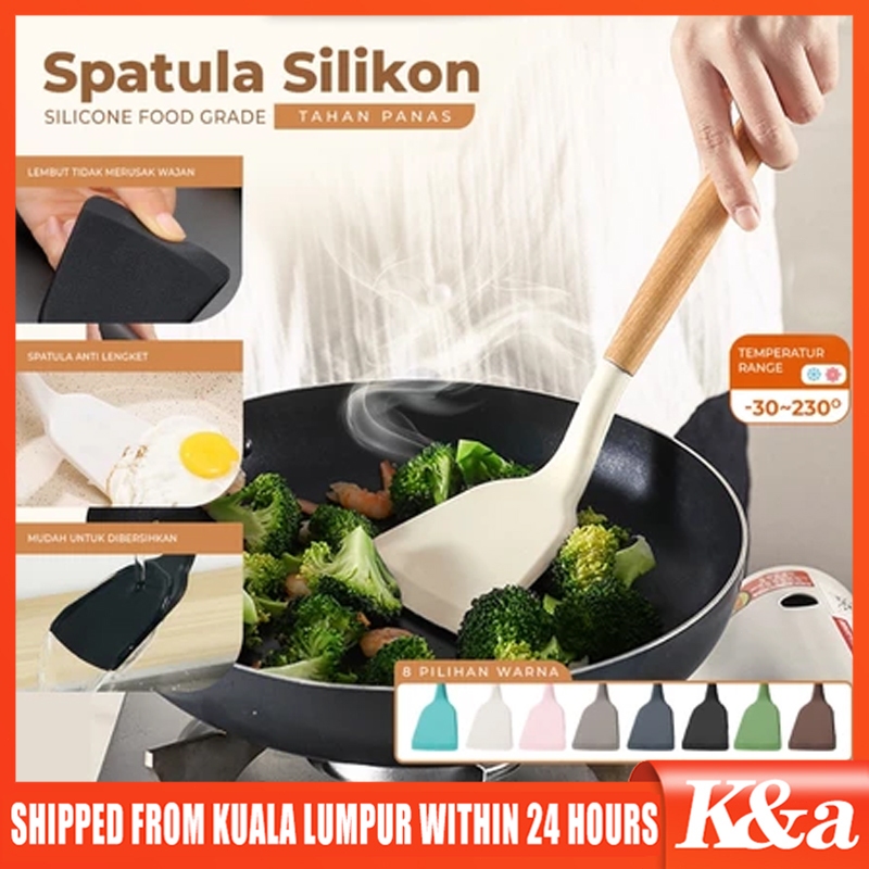 Jual 32cm Spatula Set Masak Silicon Everlux Sutil Silikon Peralatan ...