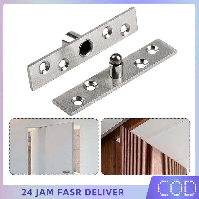 Jual 2pcs Engsel Pivot Jendela Engsel Pivot Pintu Kayu Engsel Tanam ...