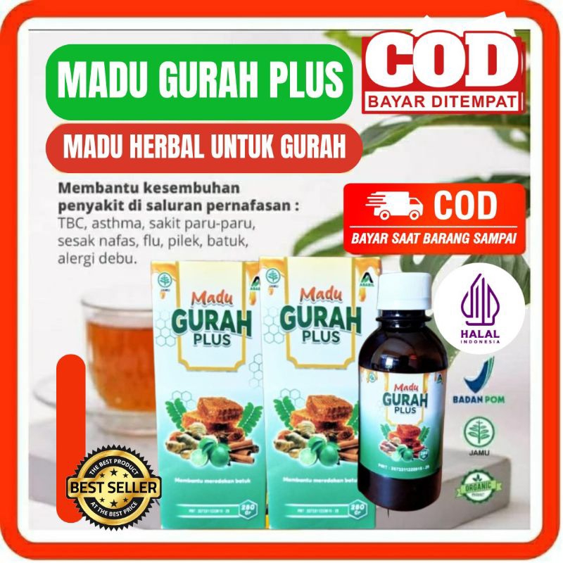 Jual MADU GURAH PLUS 280 GR - MADU GURAH PLUS ABABIL GURAFIT Obat Gurah ...