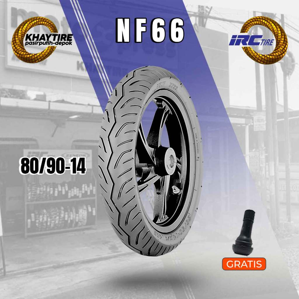 Jual Satuan Ban Motor Matic IRC NF66 80/90 Ring 14 Tubeless | Shopee ...