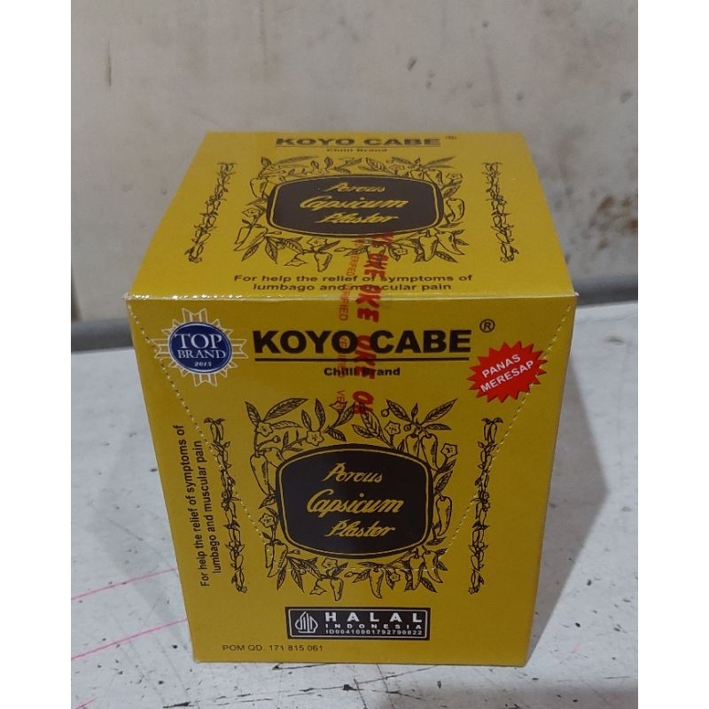 Jual Koyo Cabe PAK isi 20 lembar | Shopee Indonesia
