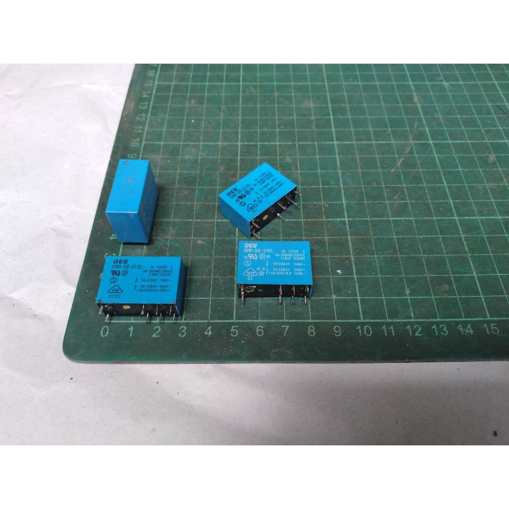 Jual Relay OEG OMI-SS-212L Relay 12v DPDT 5a 250v | Shopee Indonesia
