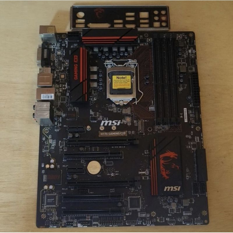 Jual MOBO/MOTHERBOAD MSI H170 GAMING M3. LGA''1151. NVME/M.2 SATA. GEN ...