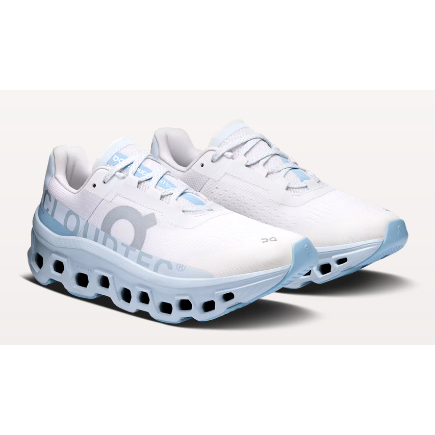 Jual Sepatu Running On Cloud Monster Frost Wash / Putih Biru Muda ...