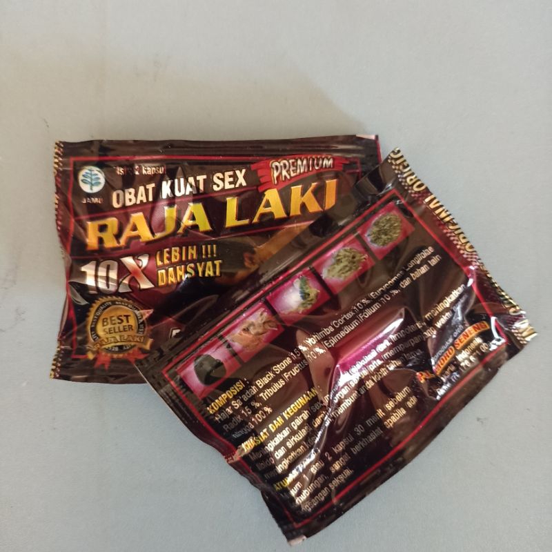 Jual KAPSUL RAJA LAKI OBAT KEPERKASAAN PRIA OBAT KUAT OBAT TAHAN LAMA (1 Sachet) | Shopee Indonesia