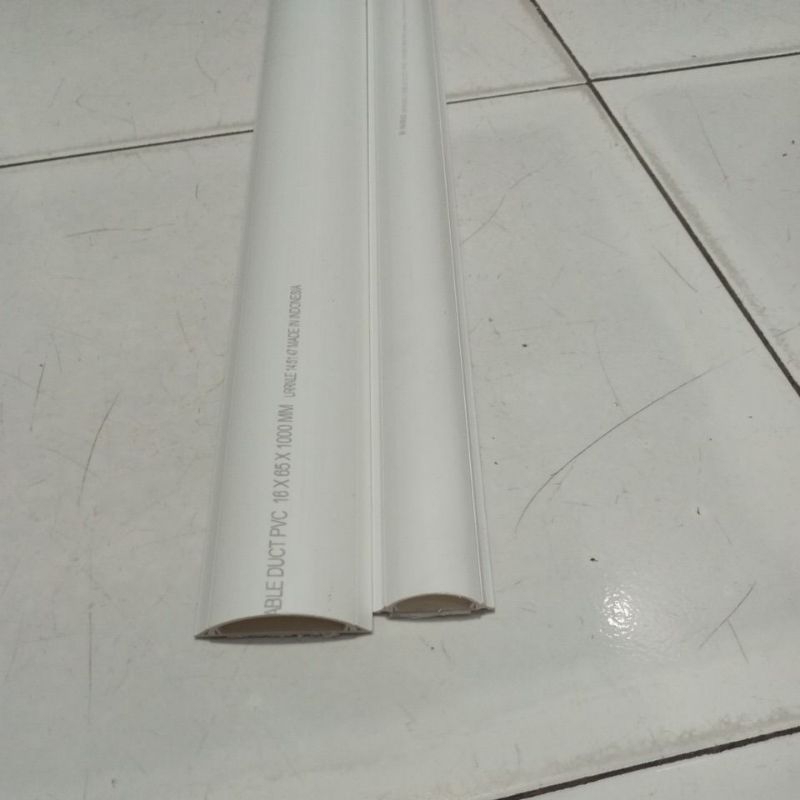 Jual NISO Kabel Duct Lantai OVAL CURVA 1 Meter/ Pelindung Tutup Kabel ...