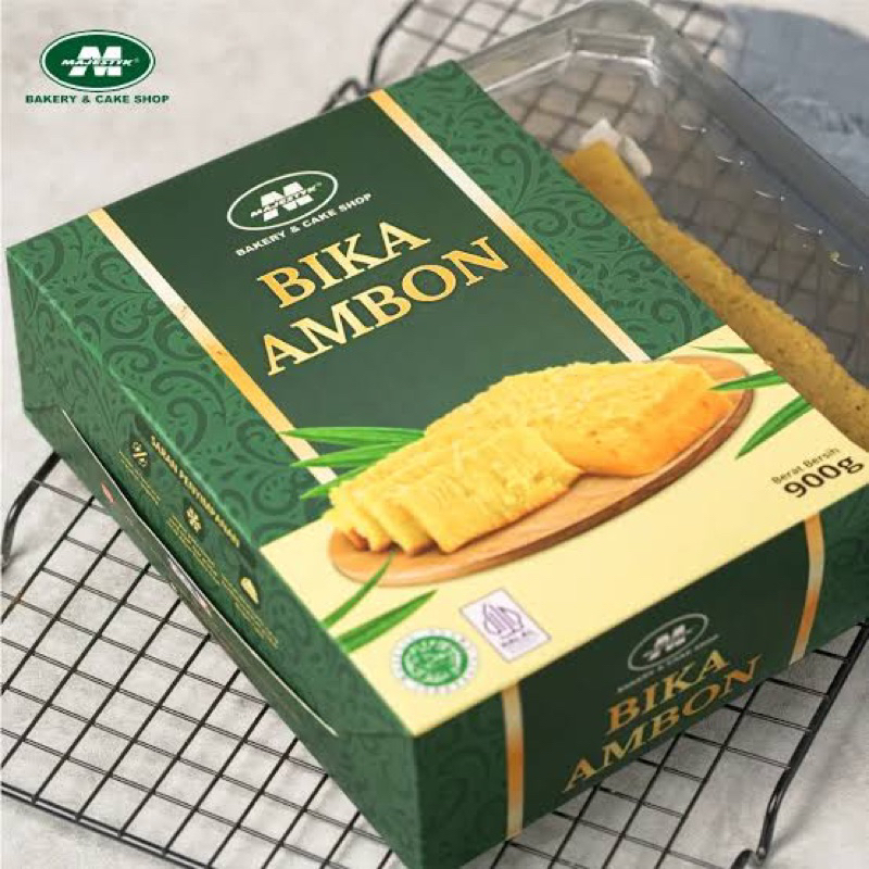 Jual bika ambon majestyk original 1 loyang | Shopee Indonesia