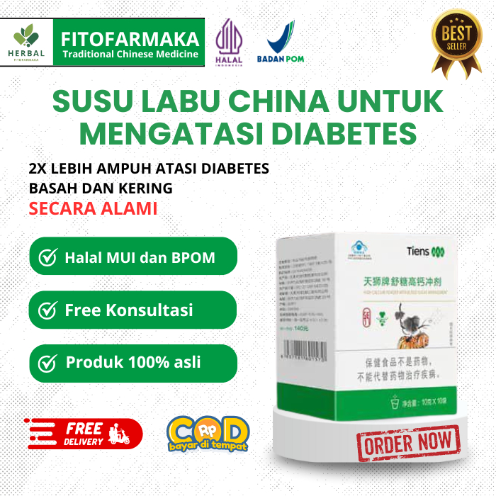 Jual SUSU LABU CHINA - Herbal TCM Fitofarmaka - Obat China Diabetes ...