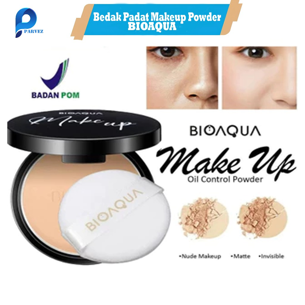 Jual Bedak Padat Pressed Powder Makeup Profesional Oil Control Bedak ...