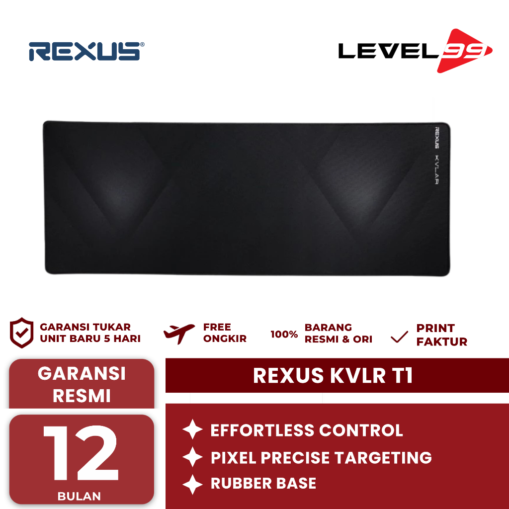 Jual Mouse Pad Gaming Rexus Kvlr T1 Control Panjang (80X30X0.3 ...
