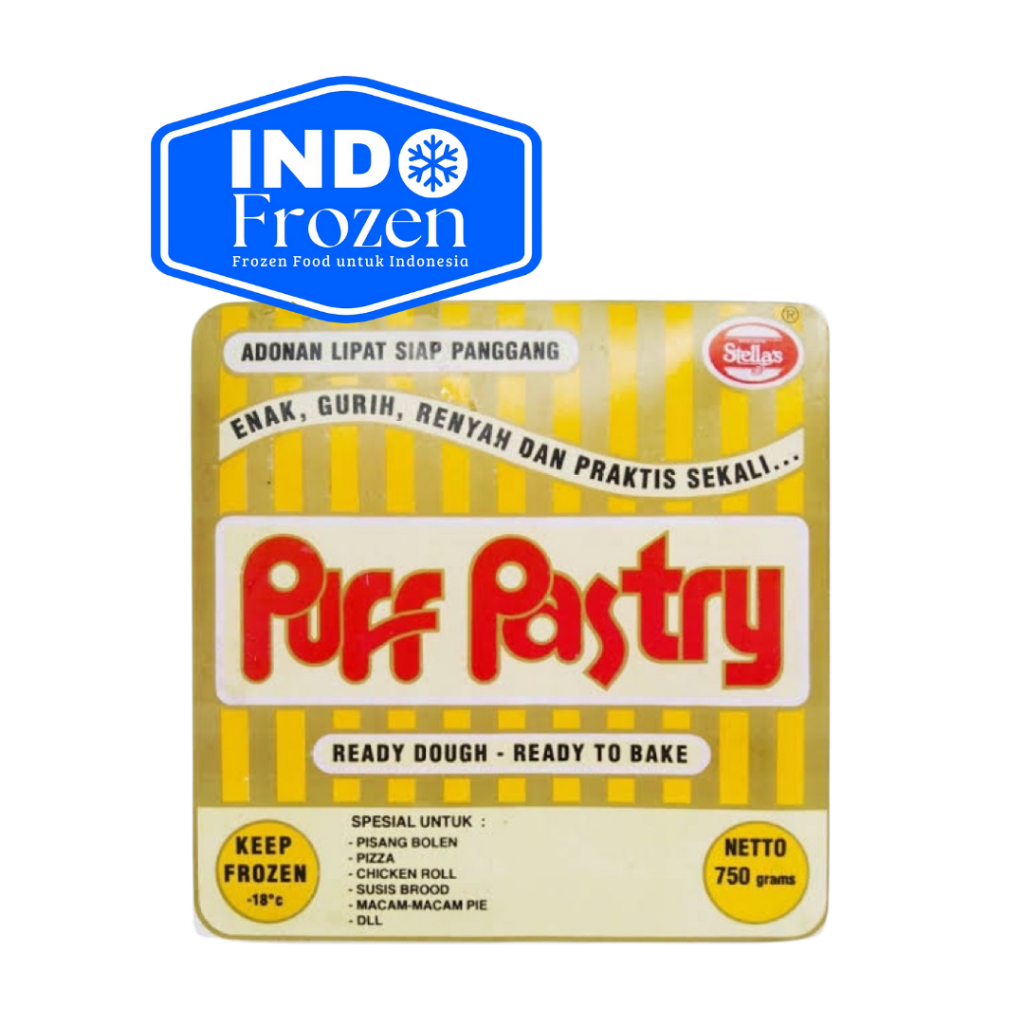 Jual STELLA PUFF PASTRY 750GR KULIT PASTRY | Shopee Indonesia