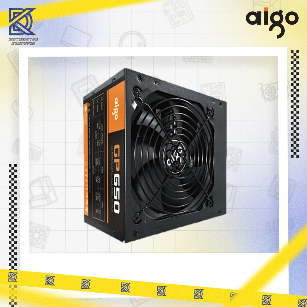Jual AIGO DARKFLASH PSU GP SERIES GP650 - 650W 80+ BRONZE FLAT CABLE POWER SUPPLY | Shopee Indonesia