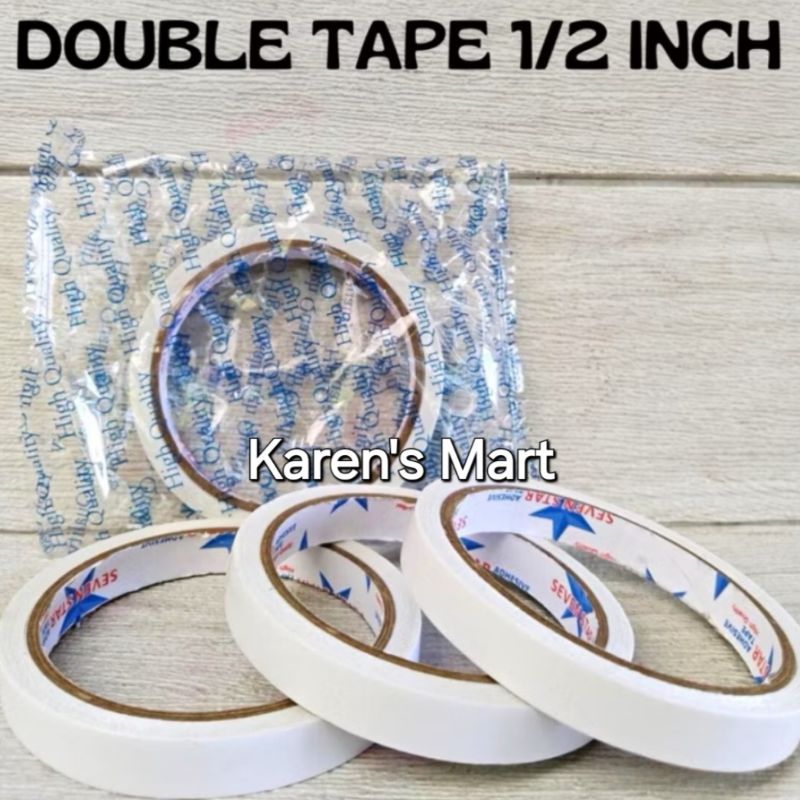 Jual #KarensMart Double Tape Seven Star 0.5 inch Ukuran 6MM & 24MM ...