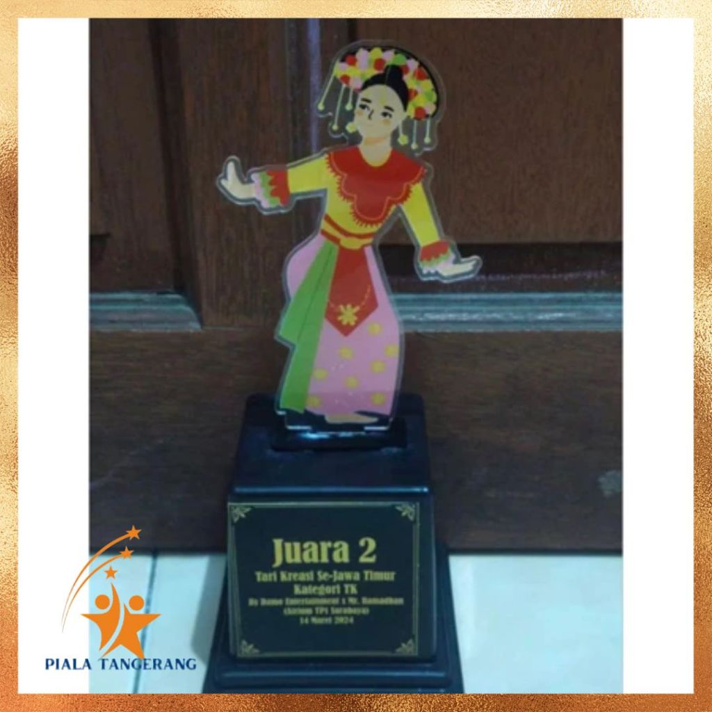 Jual Piala Tari Akrilik Custom | Shopee Indonesia