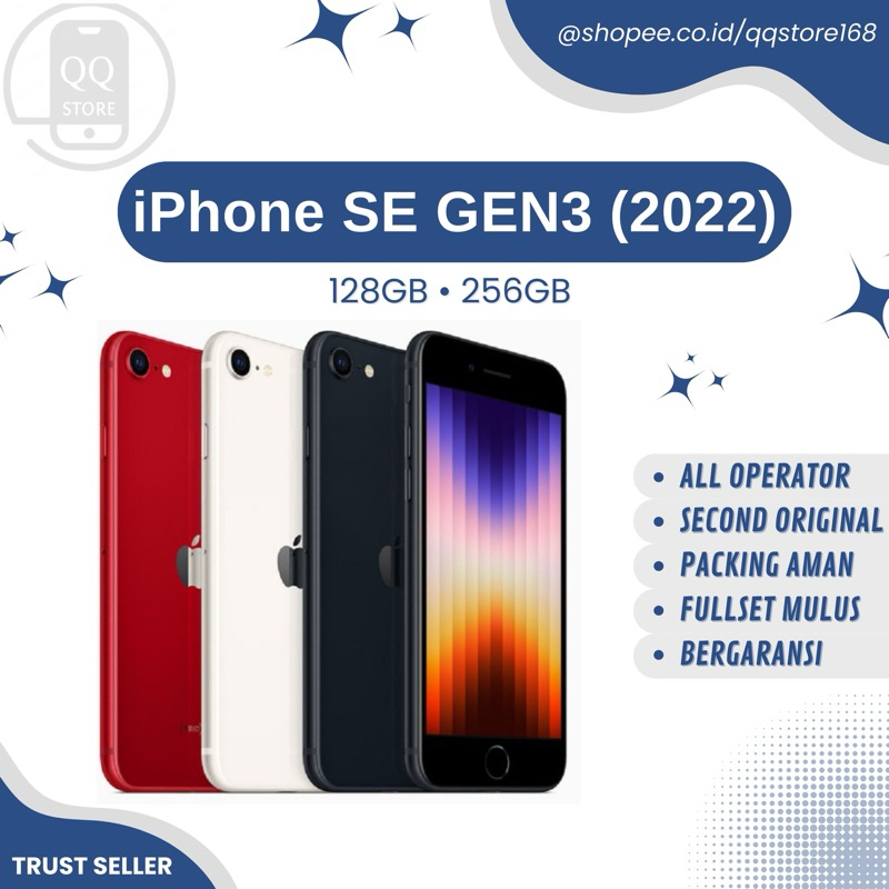Jual All operator IP SE 3 64GB/128GB/256GB | Shopee Indonesia