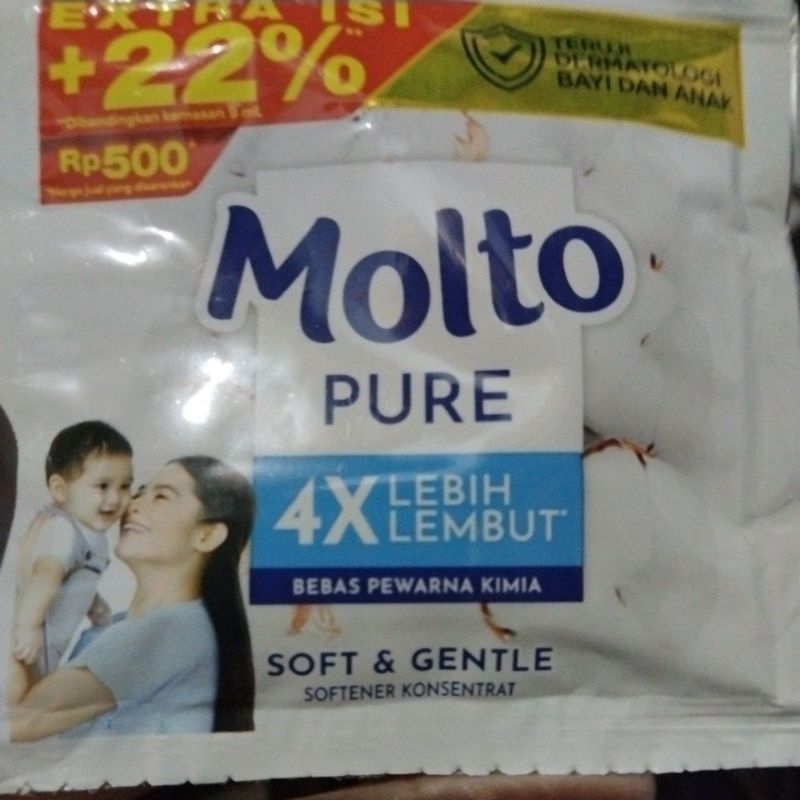 Jual MOLTO PURE SACHET 10ml 1 pcs | Shopee Indonesia