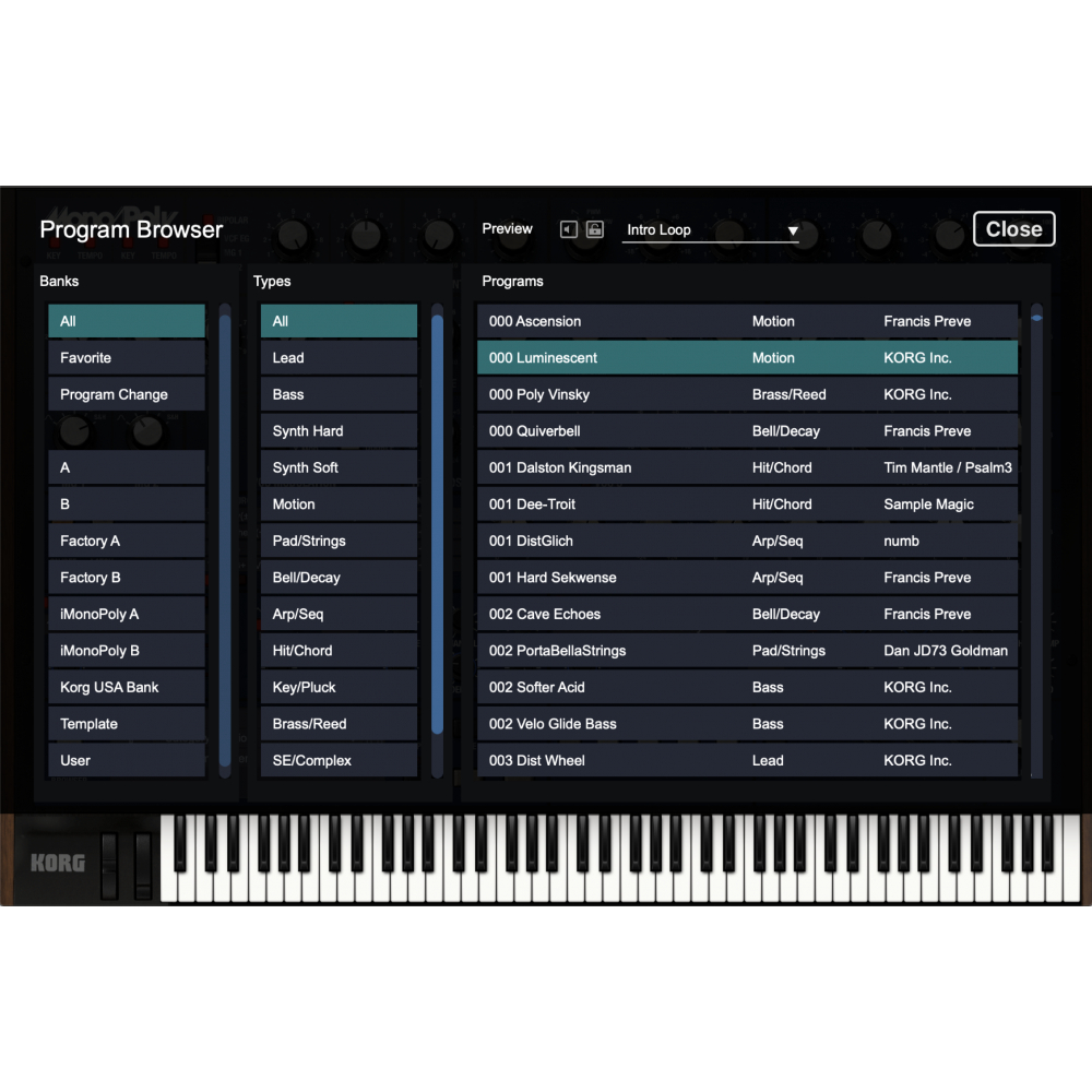 Jual KORG - Mono/Poly - VST Reproduksi Sempurna dalam Perangkat Lunak ...