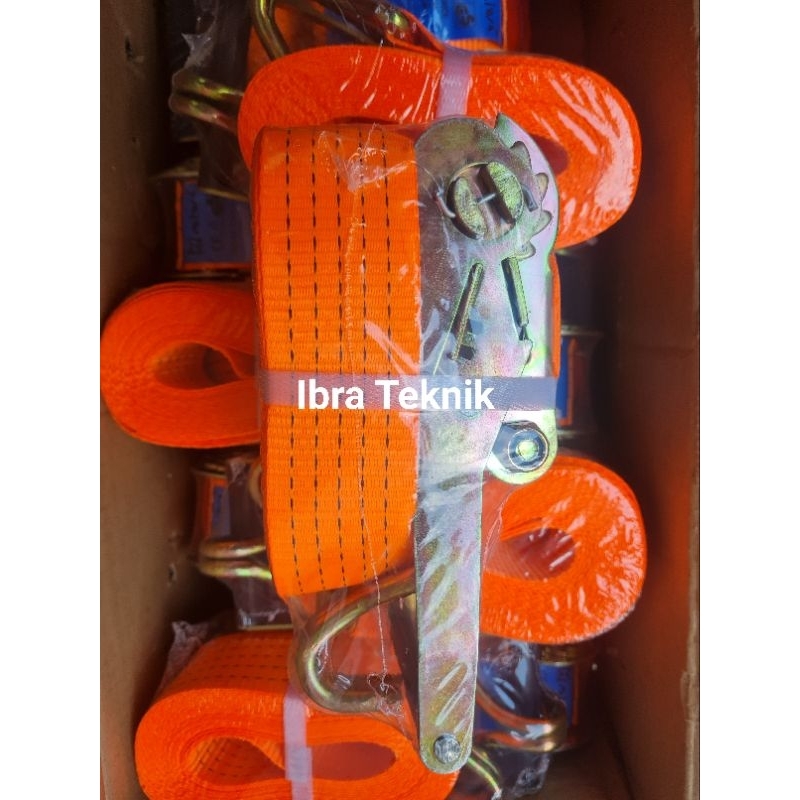 Jual Tali pengikat Muatan Trackbelt Cargo Lashing 2ton 10meter | Shopee ...