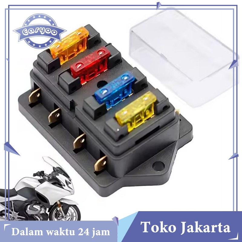 Jual Box Sekering Mobil / Fuse Holder R/ Umah Sekring Mobil 4 Way ...