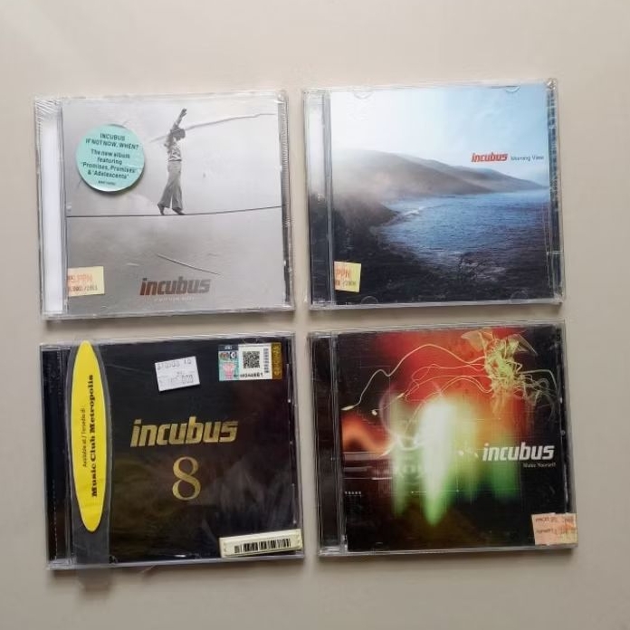 Jual CD INCUBUS - ALBUM 8 IMPORTED/MAKE YOUR SELF IMPORTED/MORNING VIEW ...
