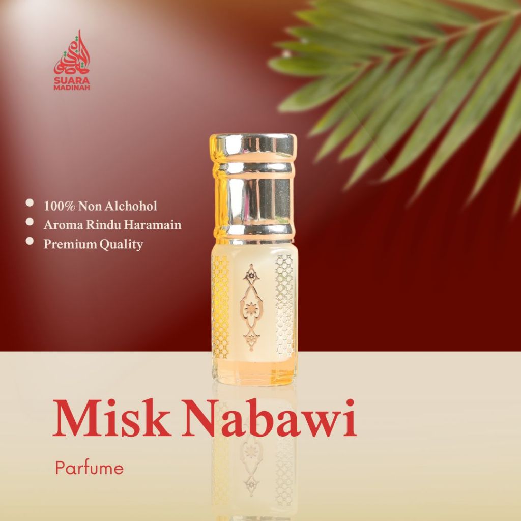 Jual Suara Madinah - MISK NABAWI Parfum Misk Non Alkohol Arab Haramain ...
