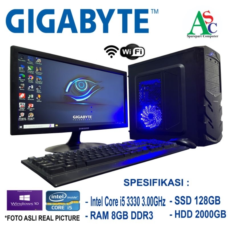 Jual Komputer cpu core i5 Gen 3 Ram 8 GB SSD HDD | Shopee Indonesia