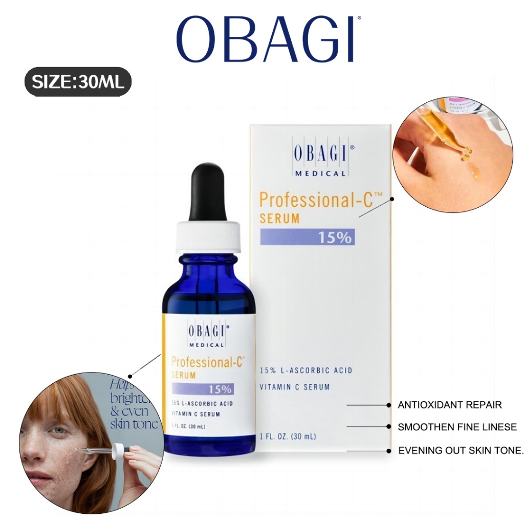 Jual OBAGI Medical Serum Professional-C 15% 20% Ascorbic Acid Vitamin C ...