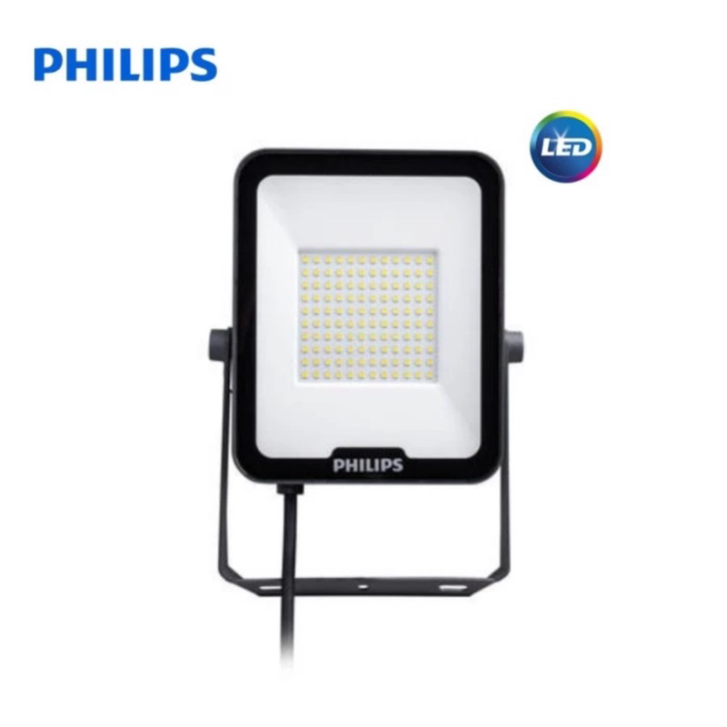 Jual Philips BVP174 Lampu Sorot LED 100W Flood Light 100 W Tembak 100 Watt Putih (6500K ...