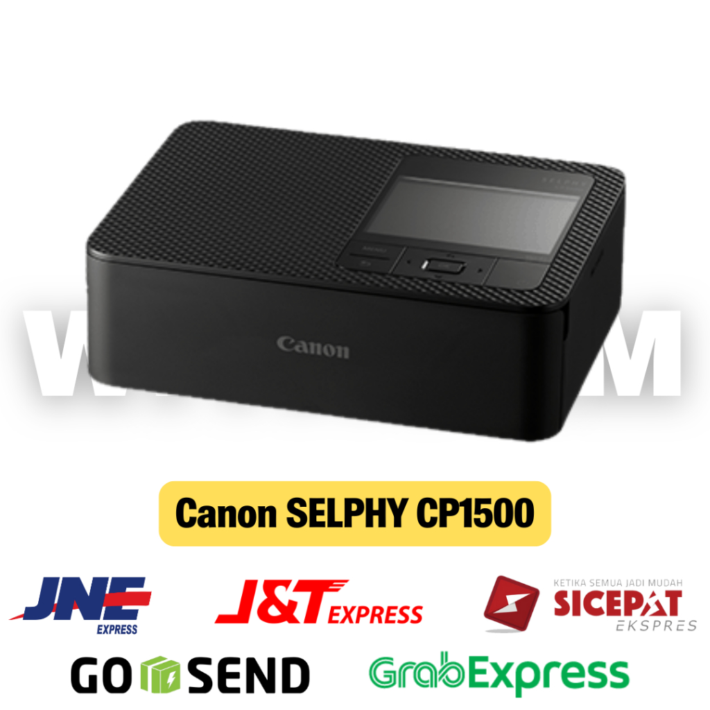 Jual Canon SELPHY CP1500 Compact Photo Printer - Canon CP 1500 (Black ...