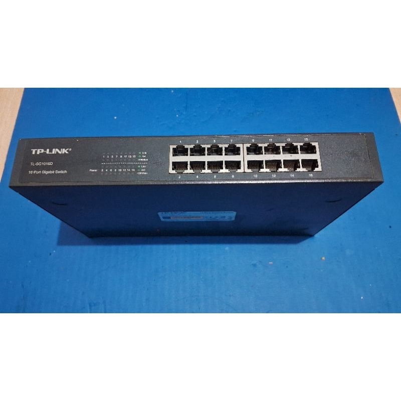 Jual TP-LINK tipe TL-SG1016D 16 Port Gigabit Switch | Shopee Indonesia