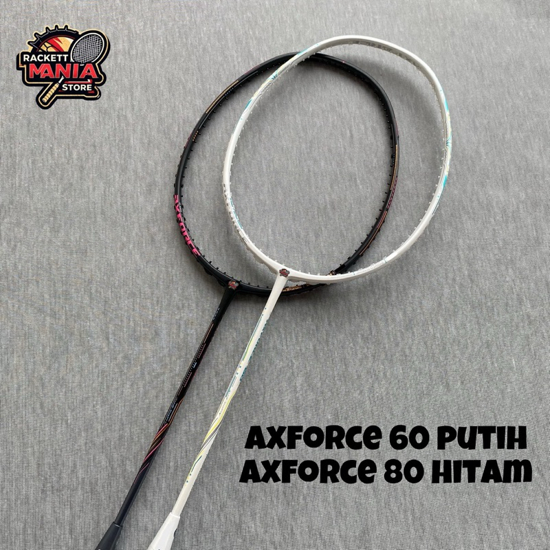 Jual raket badminton axforce 60 dan axforce 80 32lbs | Shopee Indonesia