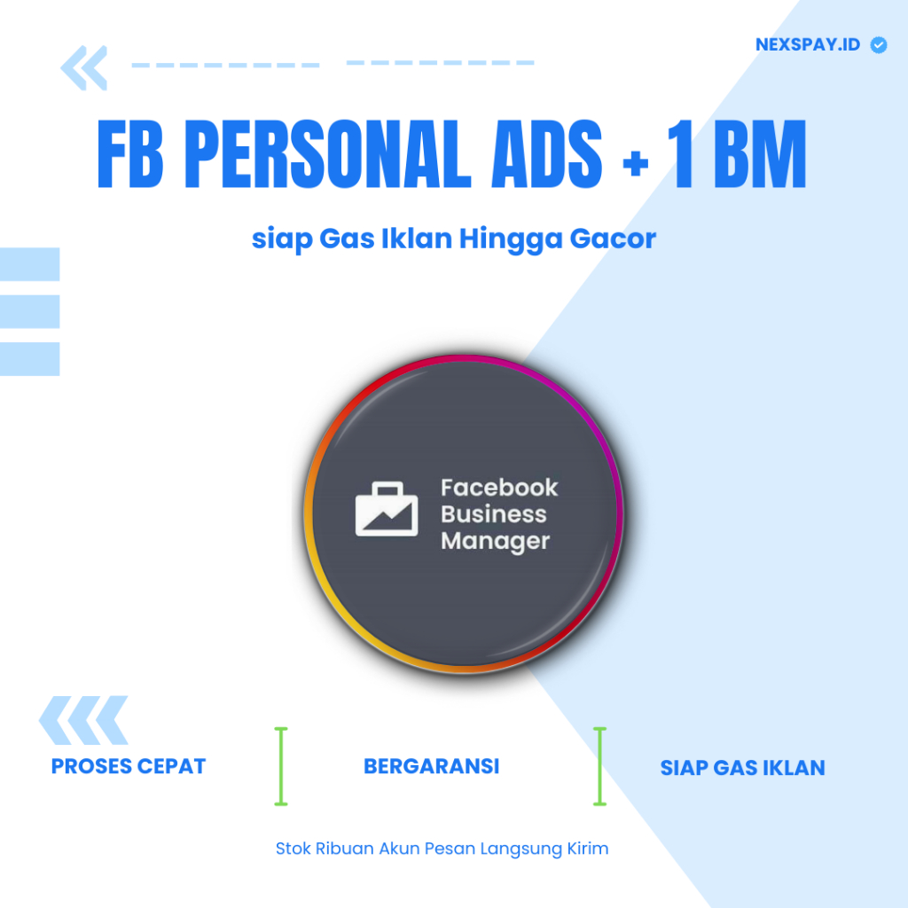 Jual Akun Facebook personal Ads BM & Halaman Facebook siap gas iklan ...