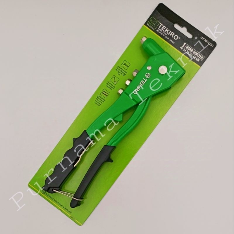 Jual Tang Rivet Tekiro Tang Rivet Tekiro Hijau Rivet TEKIRO | Shopee ...
