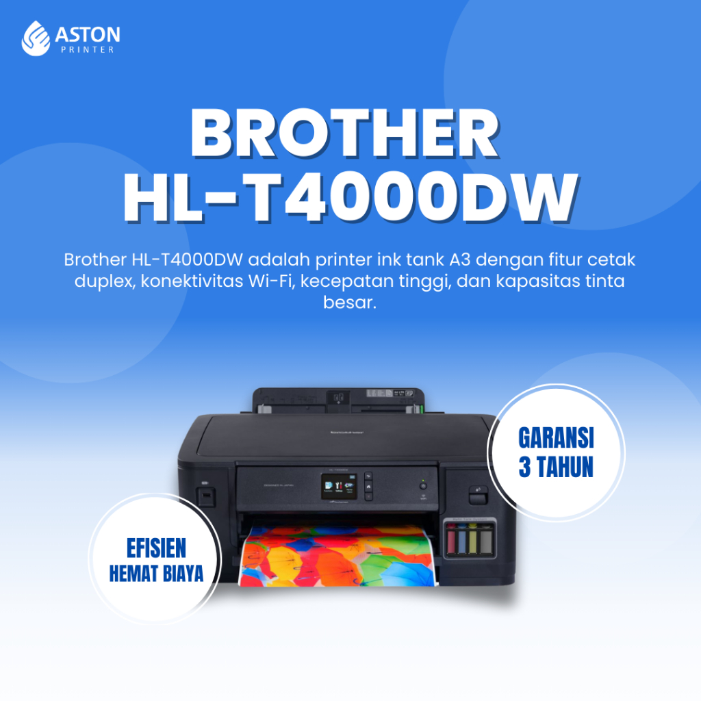 Jual Printer Brother HL-T4000DW - Printer A3 Wireless Duplex | Shopee ...